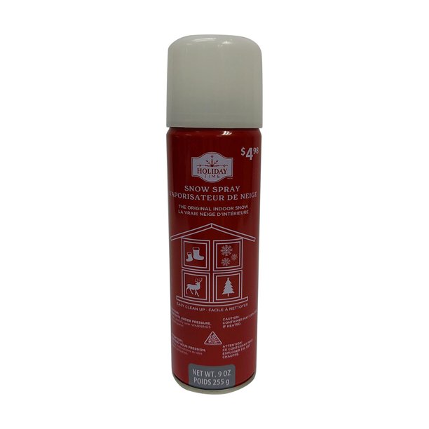 HOLIDAY TIME 9OZ SPRAY SNOW - Walmart.ca