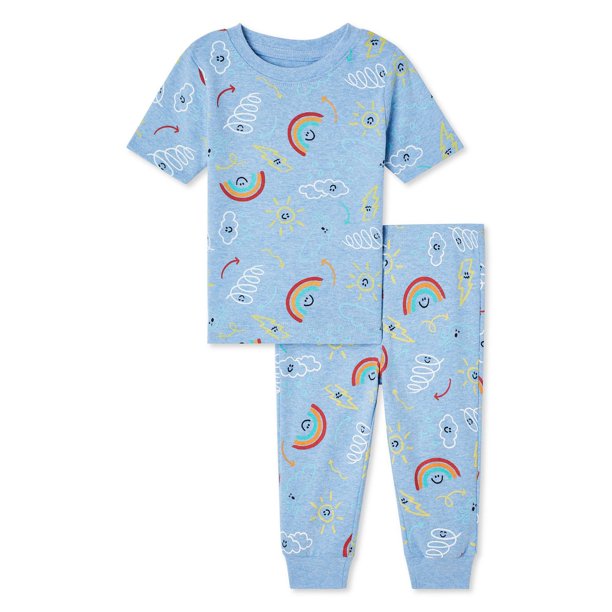 George Baby Boys' Pajamas 2-Piece Set - Walmart.ca