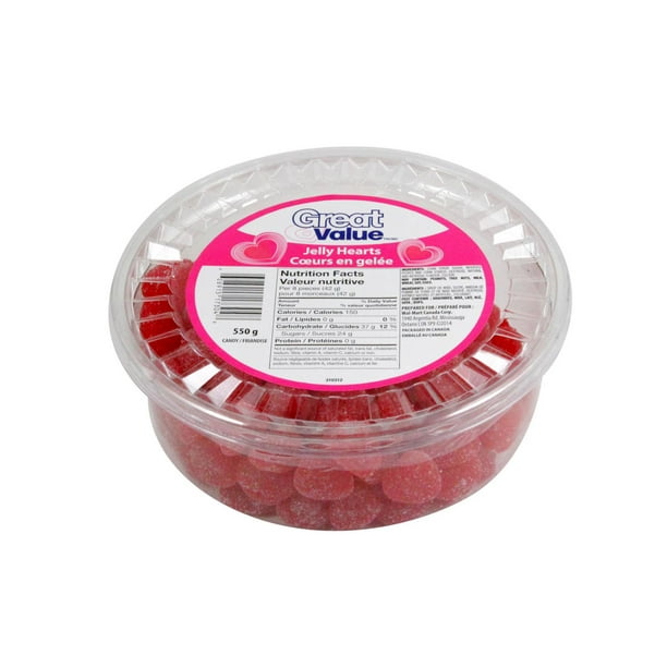 Great Value Jelly Hearts - Walmart.ca