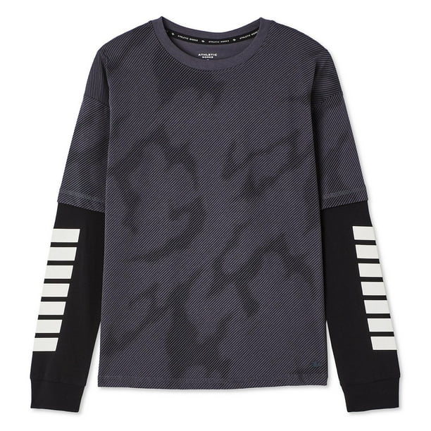 Athletic Works Boys' Fooler Tee, Sizes XS-XL - Walmart.ca