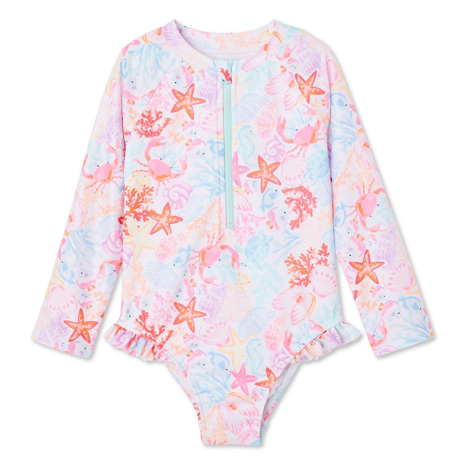 Click here for George Toddler Girls Ruffle 1-Piece 3t prices