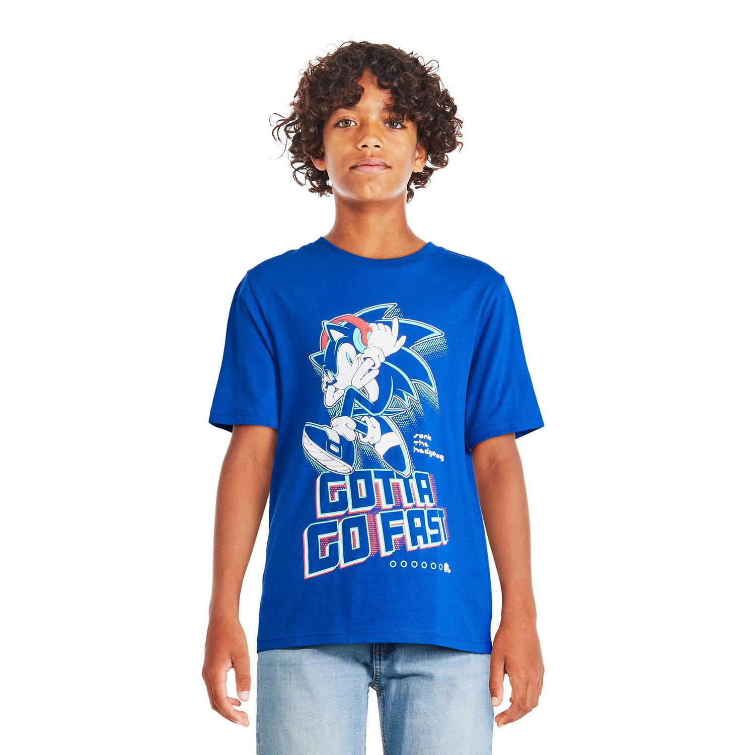 Click here for Sonic The Hedgehog Boys Short Sleeve Tee S prices