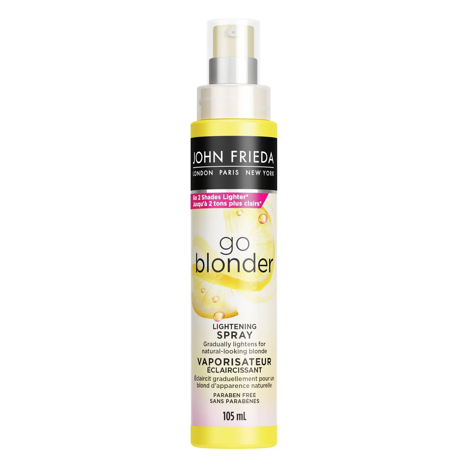 John Frieda Go Blonder Lightening Spray, for Blondes 105 mL | Made in ...