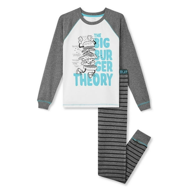 George Boys' Waffle PJ 2-Piece Set - Walmart.ca