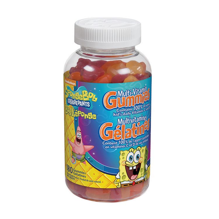 Spongebob Squarepants Multi-Vitamin Gummies | Walmart Canada