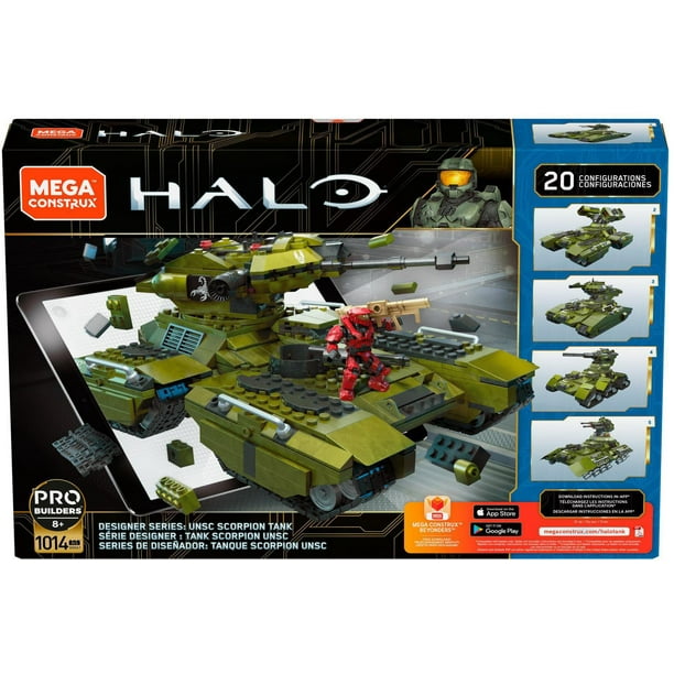 Mega Construx Halo Designer Series: UNSC Scorpion Tank - Walmart.ca