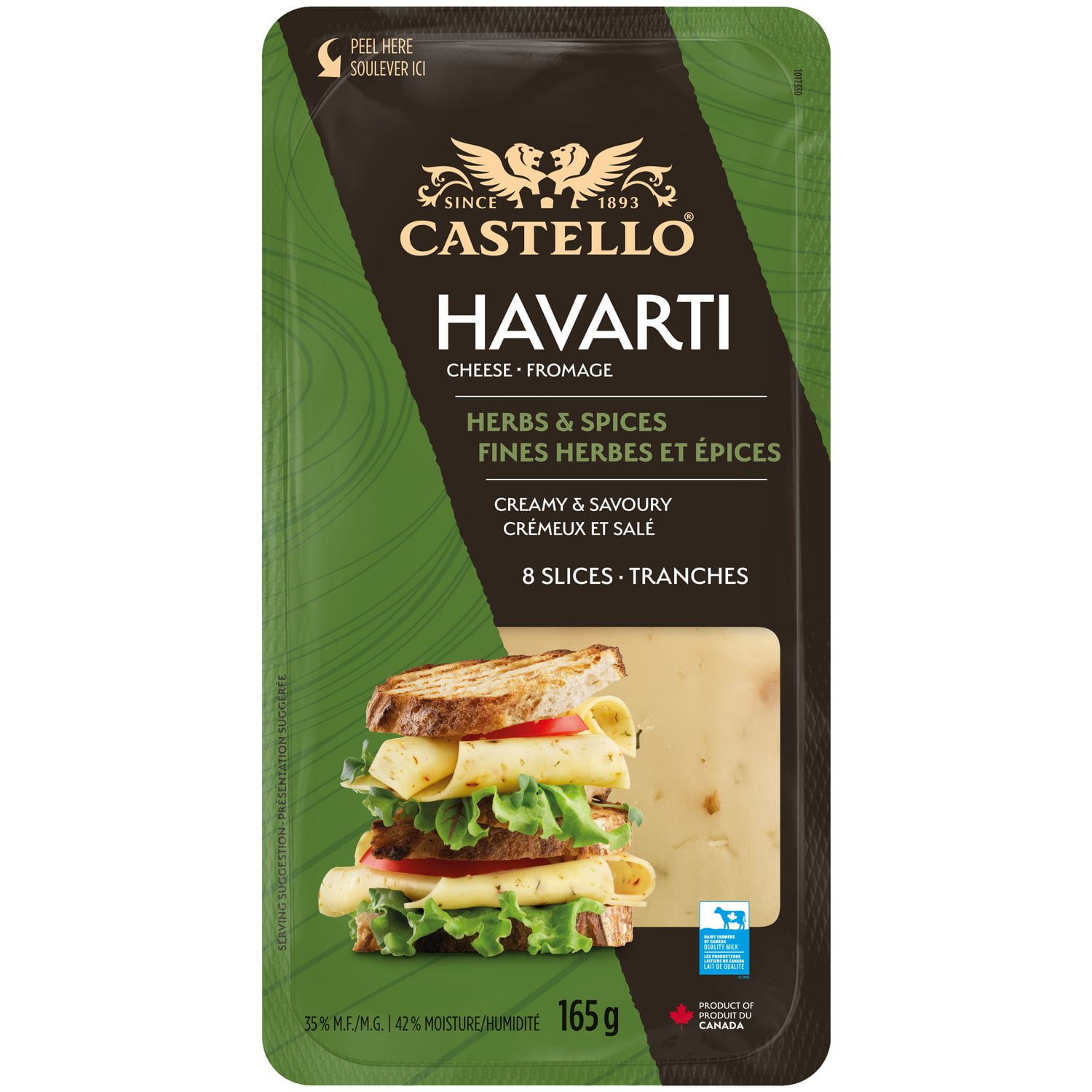 Click here for Castello Herbs & Spices Havarti Sliced Cheese prices