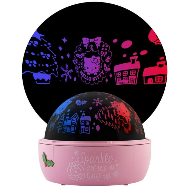 Christmas Lightshow Projection-Tabletop ShadowLights-Hello Kitty-Sanrio ...