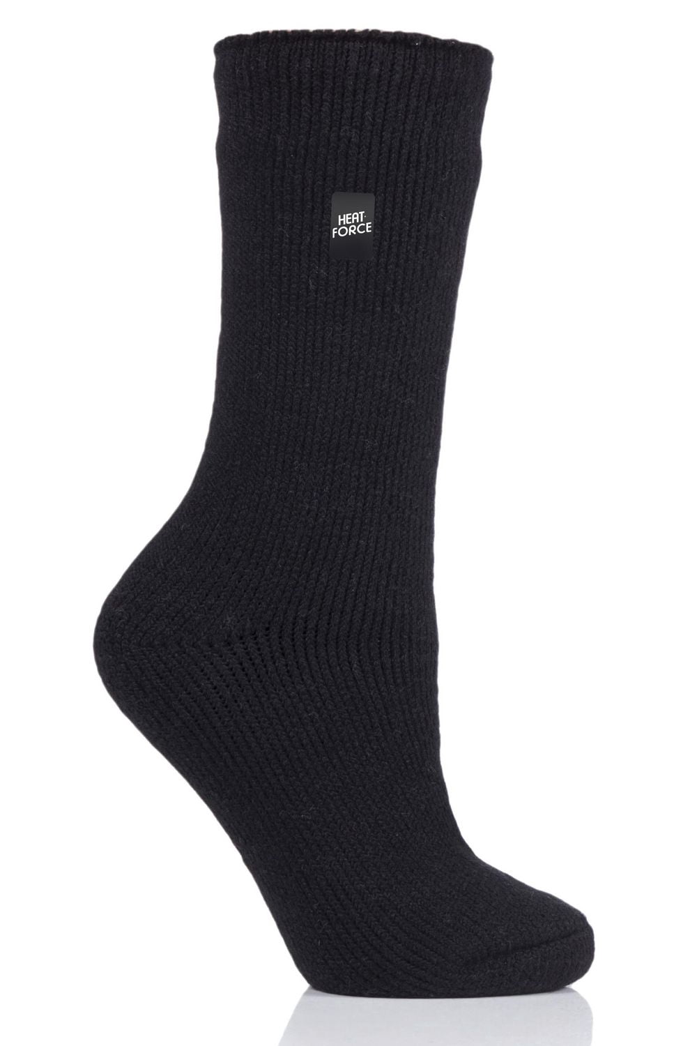 Click here for Heat Force Womens Black Solid Crew Sock 5-9 4-9 prices