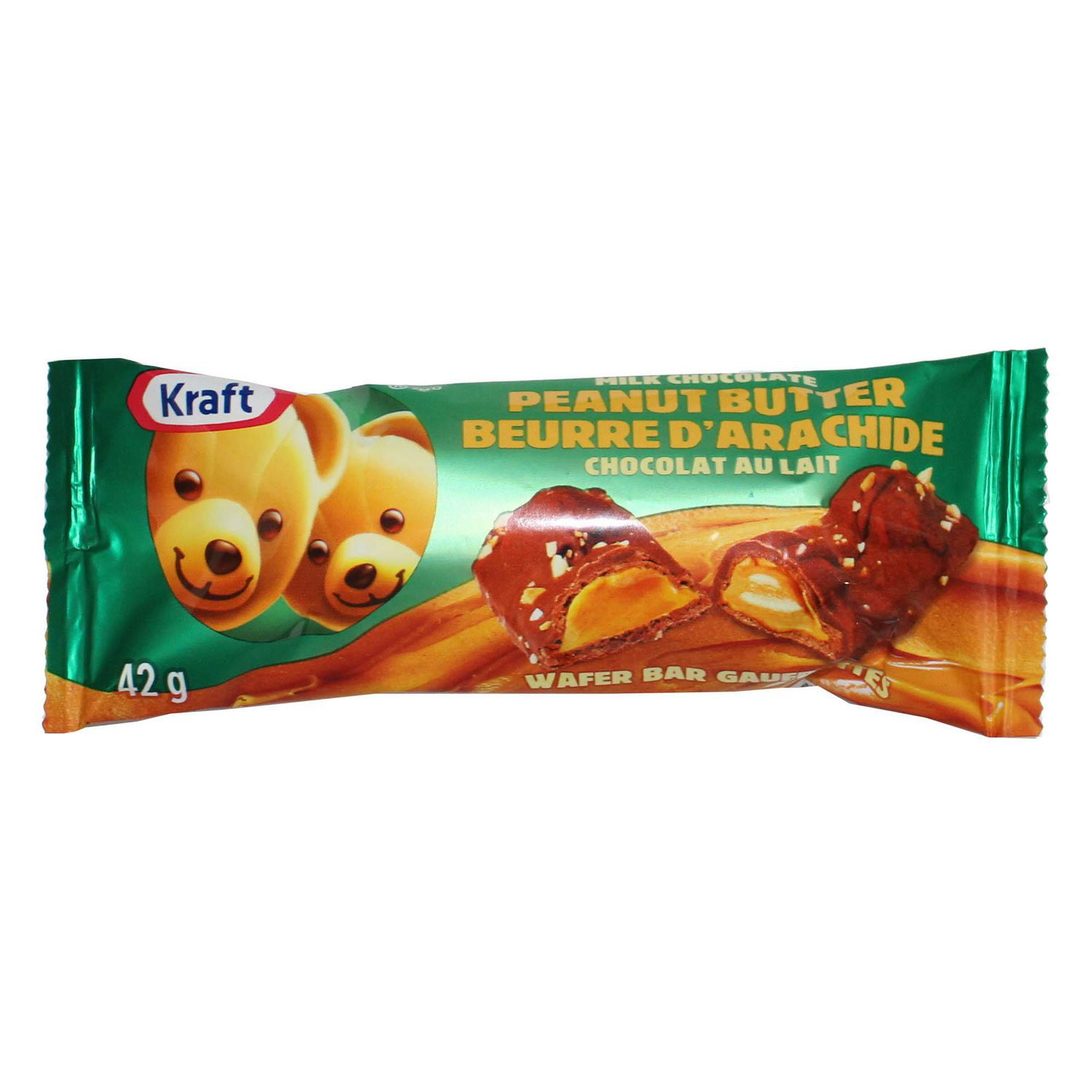 Click here for Kraft Milk Chocolate Peanut Butter Wafer Bar prices