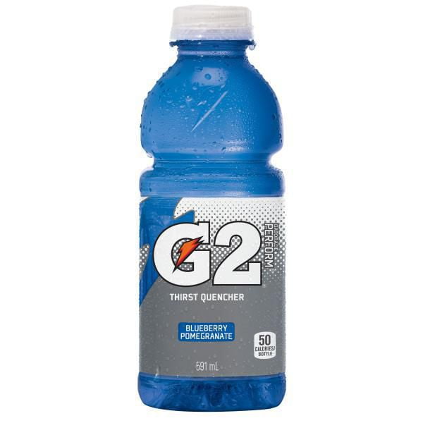 Gatorade G2 Blueberry Pomegranate Sports Drink, 591 mL Bottle | Walmart ...