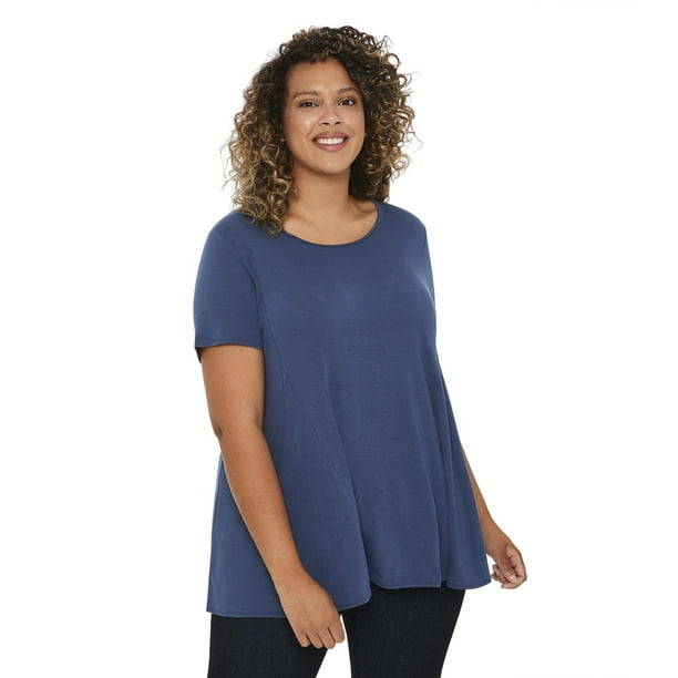 George Plus Women's Princess Seam Tee - Walmart.ca