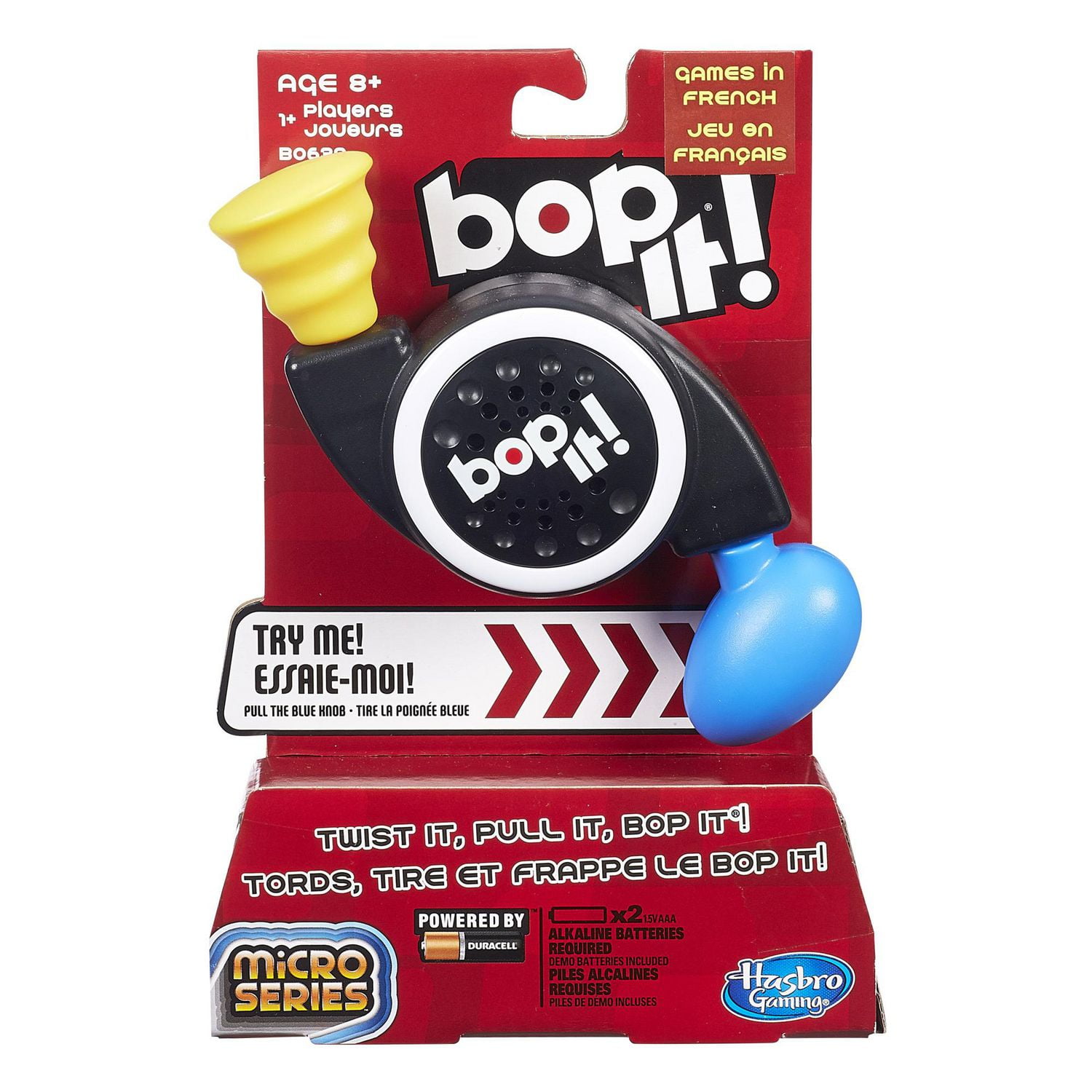 Hasbro Gaming Bop It! Micro Series GAME French Version | Walmart Canada