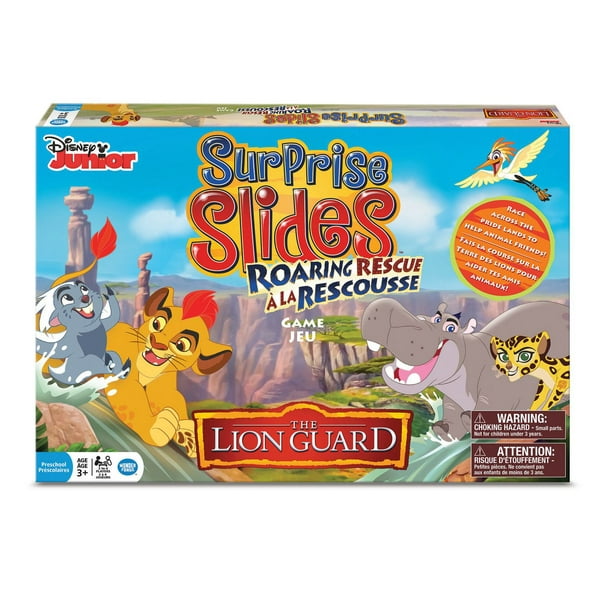 Wonder Forge - Disney The Lion Guard Surprise Slides Board Game ...