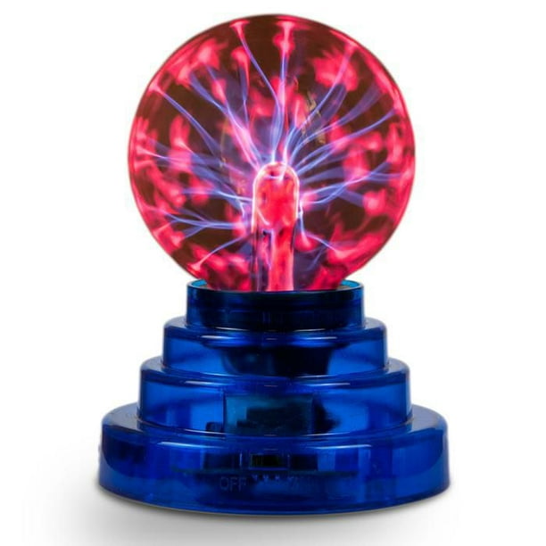 Tradeopia Premium Interactive 3″ Plasma Ball (USB) Purple Plasma Ball ...