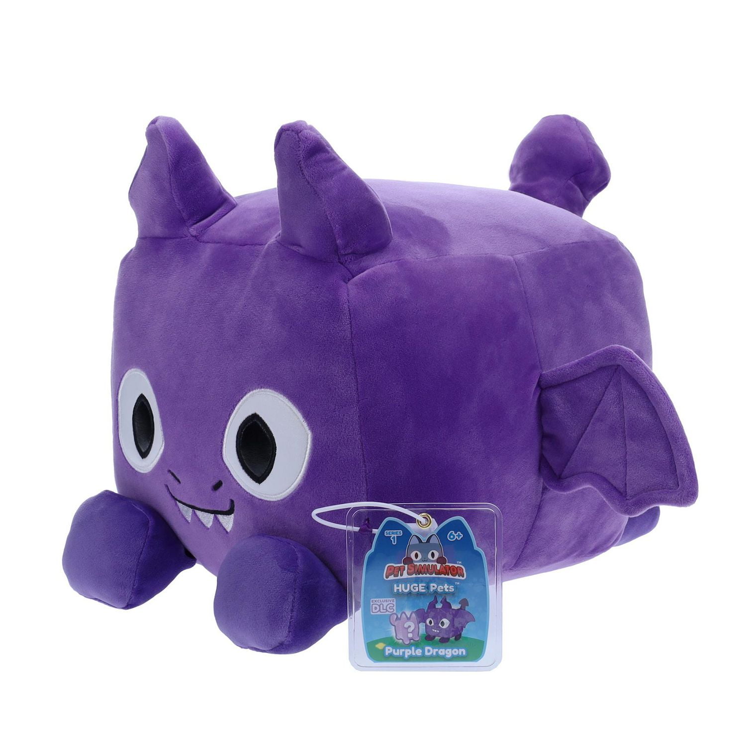 PET SIMULATOR HUGE Pets Plush Purple Dragon