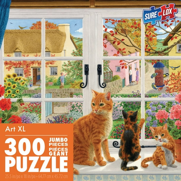 Sure-Lox 300 PC ART XL In The Window Puzzle - Walmart.ca