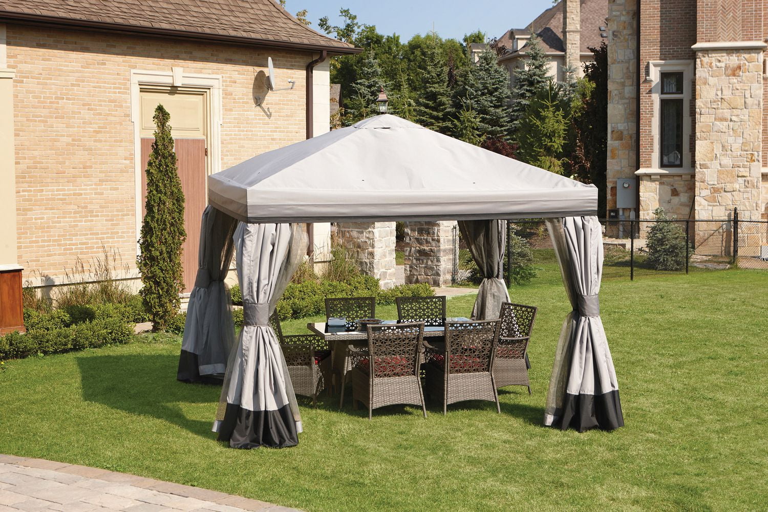 Hometrends 10 Ft Valence Gazebo | Walmart Canada