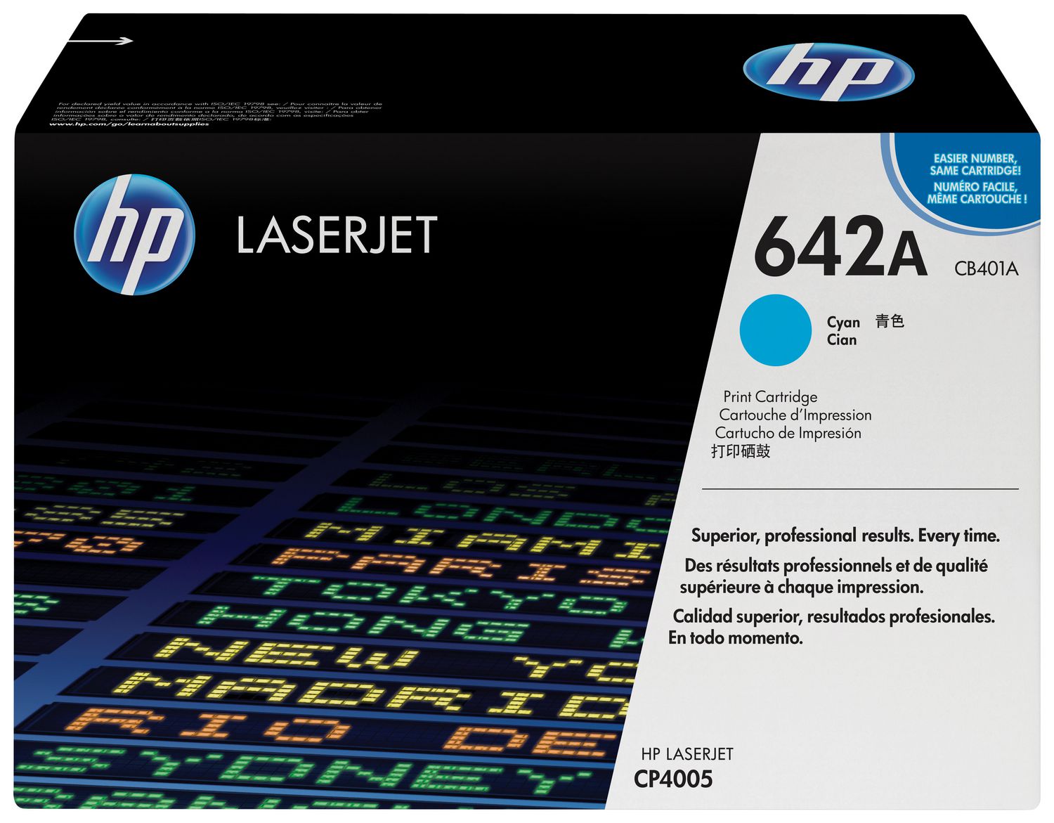 HP 642A (CB401A) Cyan Original LaserJet Toner Cartridge | Walmart Canada