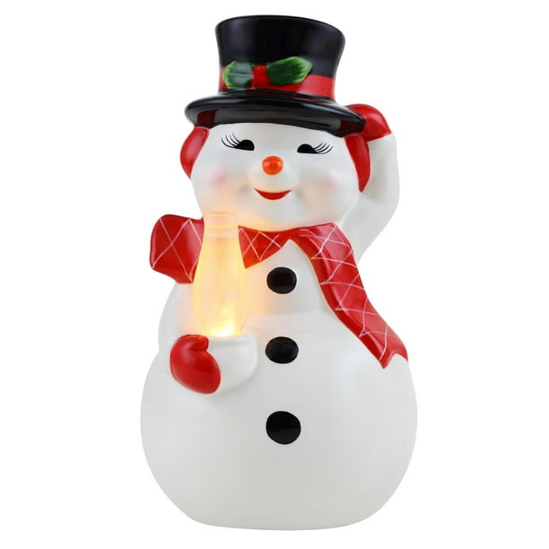 Mr. Christmas 9" Nostalgic Snowman Figurine - Walmart.ca