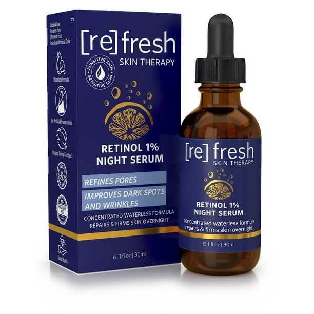 Refresh Skin Retinol Night Serum - Walmart.ca