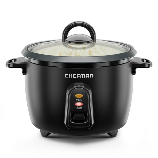 Chefman One-Touch 2.4L (Cooked) Rice Cooker, with Automatic Keep Warm ...
