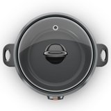 Chefman One-Touch 2.4L (Cooked) Rice Cooker, with Automatic Keep Warm ...
