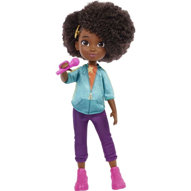 Karma’s World Karma Grant Doll (8.7-in) with Outfit & Mic Accessory ...
