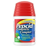 Pepcid Complete Chewable Mint Tablets, Acid Reducer for Heartburn, 25 ...