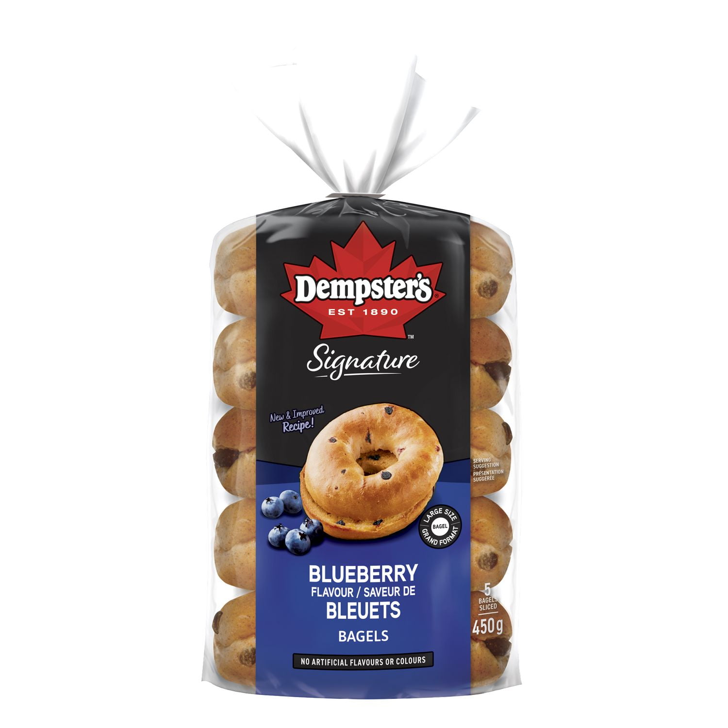 Click here for Dempsters Dempsters Signature Blueberry Bagels prices