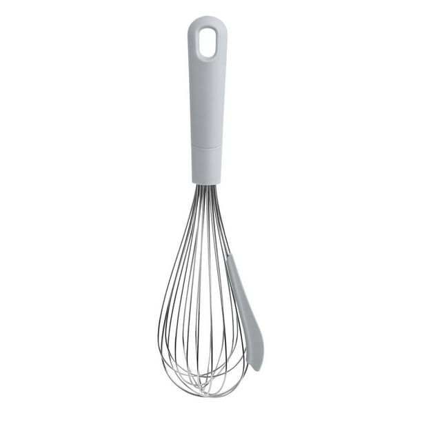 Mainstays Stainless Steel Whisk with Scraper, Grey - Walmart.ca