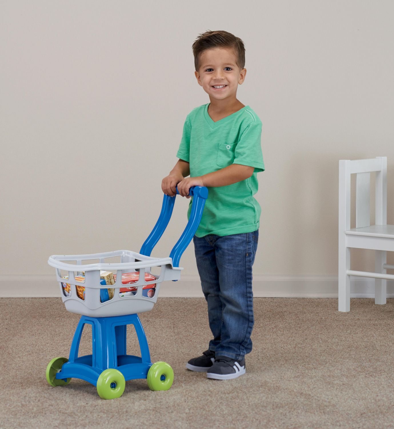 American plastic toys shopping cart store