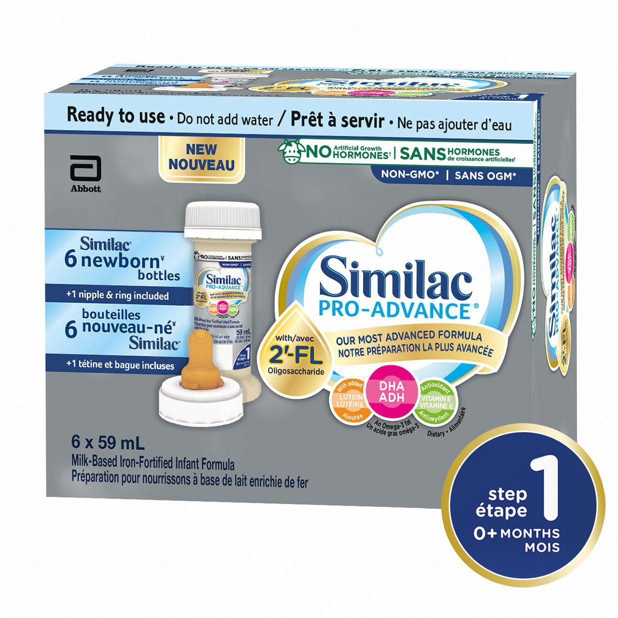 Similac Pro-Advance® Step 1 Baby Formula, 0+ Months, with 2'-FL ...
