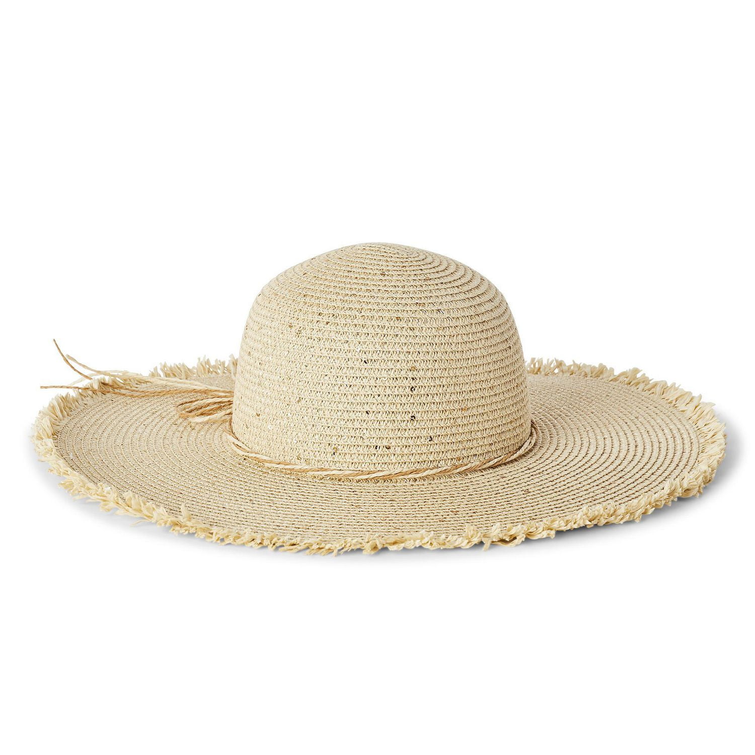 George Women's Straw Floppy Hat with Sequins | Walmart Canada