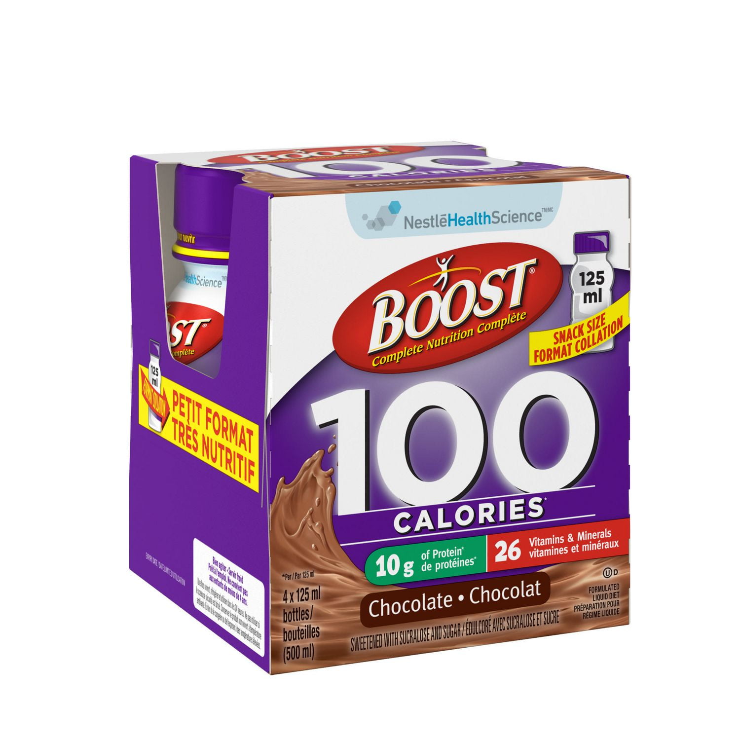 BOOST® 100 Calories Chocolate Formulated Liquid Diet Drink | Walmart Canada