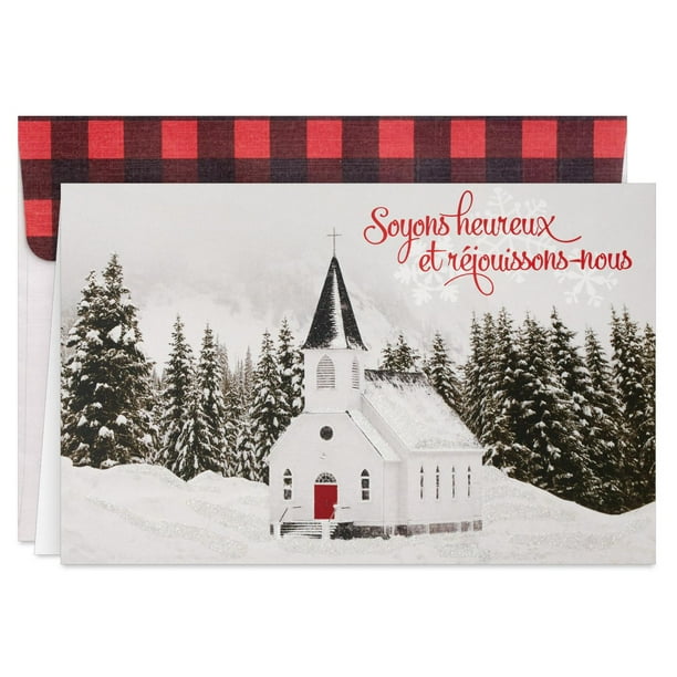 DaySpring Little White Church in the Woods French-Language Boxed ...