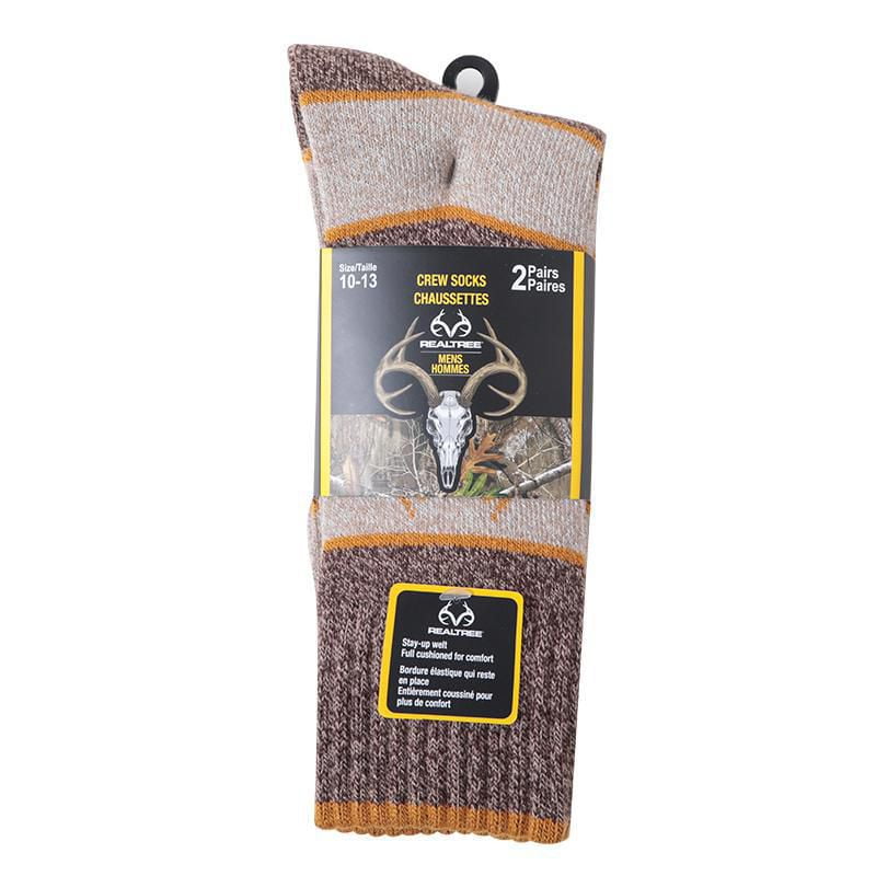 Realtree Men's Fall Crew Socks 2 Pack | Walmart Canada