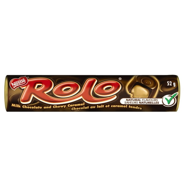 Rolo Milk Chocolate And Chewy Caramel Candy, 10 Candies, 52 g - Walmart.ca