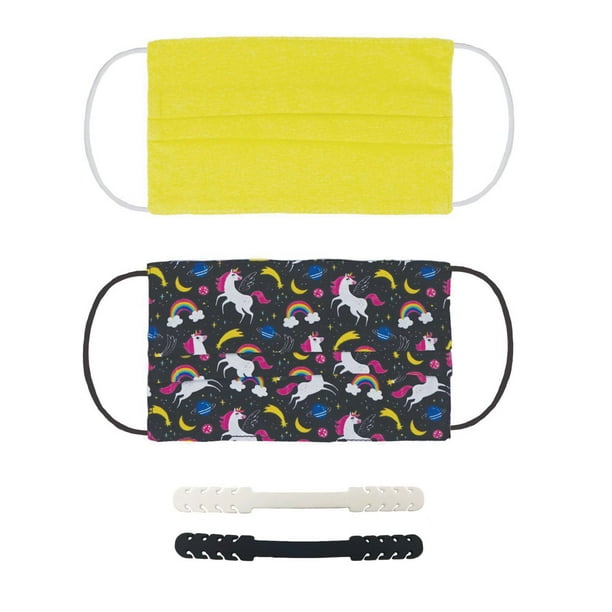2 pack reusable face mask and 2 pack mask holders for children - Walmart.ca
