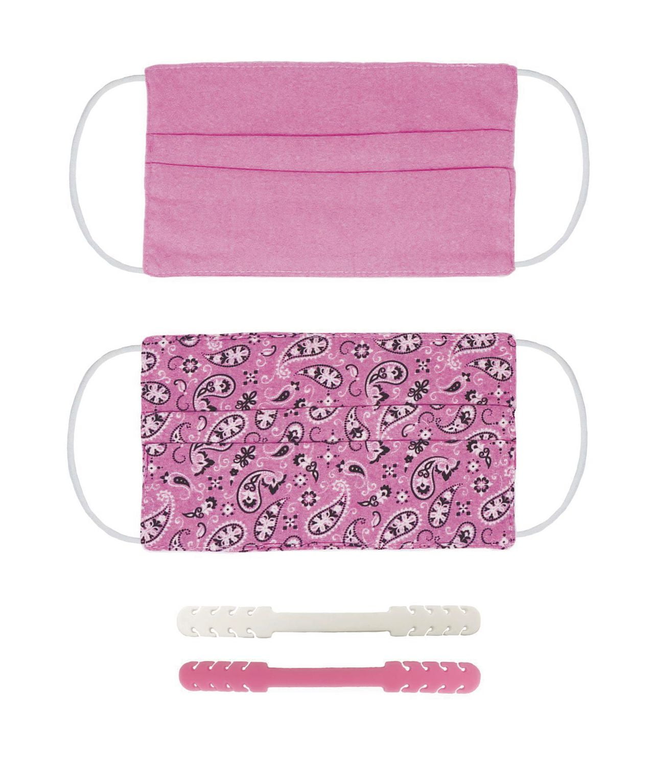 2 pack reusable face mask and 2 pack mask holders for children ...