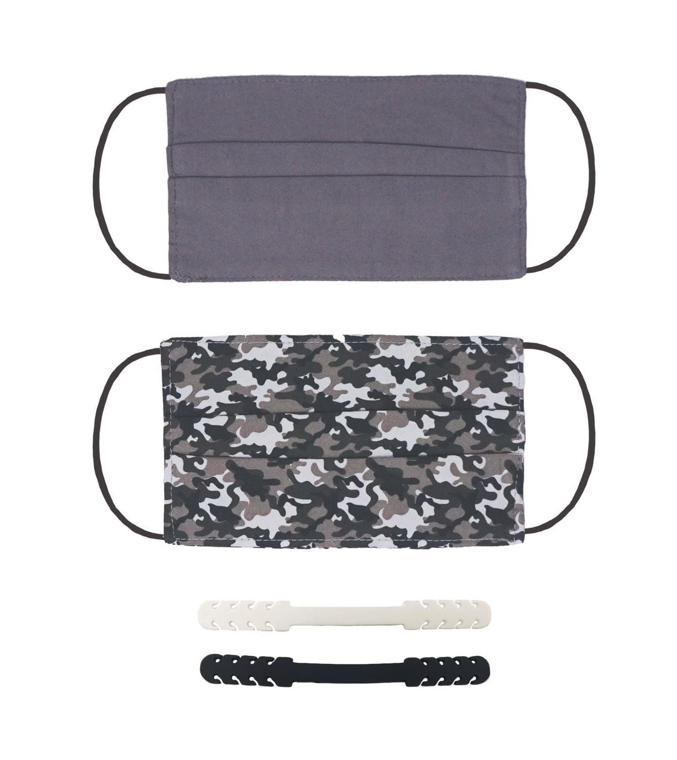 2 pack reusable face mask and 2 pack mask holders for children ...