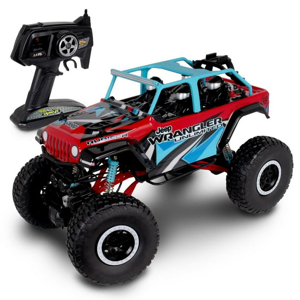 NKOK 4x4 Xtreme Jeep Wrangler Unlimited 1/10 Scale RC Toy - Walmart.ca