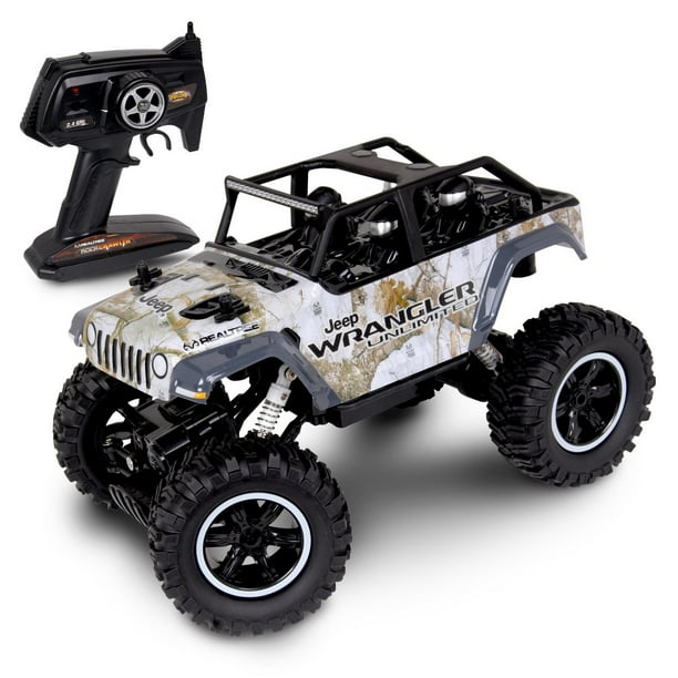 NKOK Realtree Jeep Wrangler Unlimited RC Toy - Walmart.ca