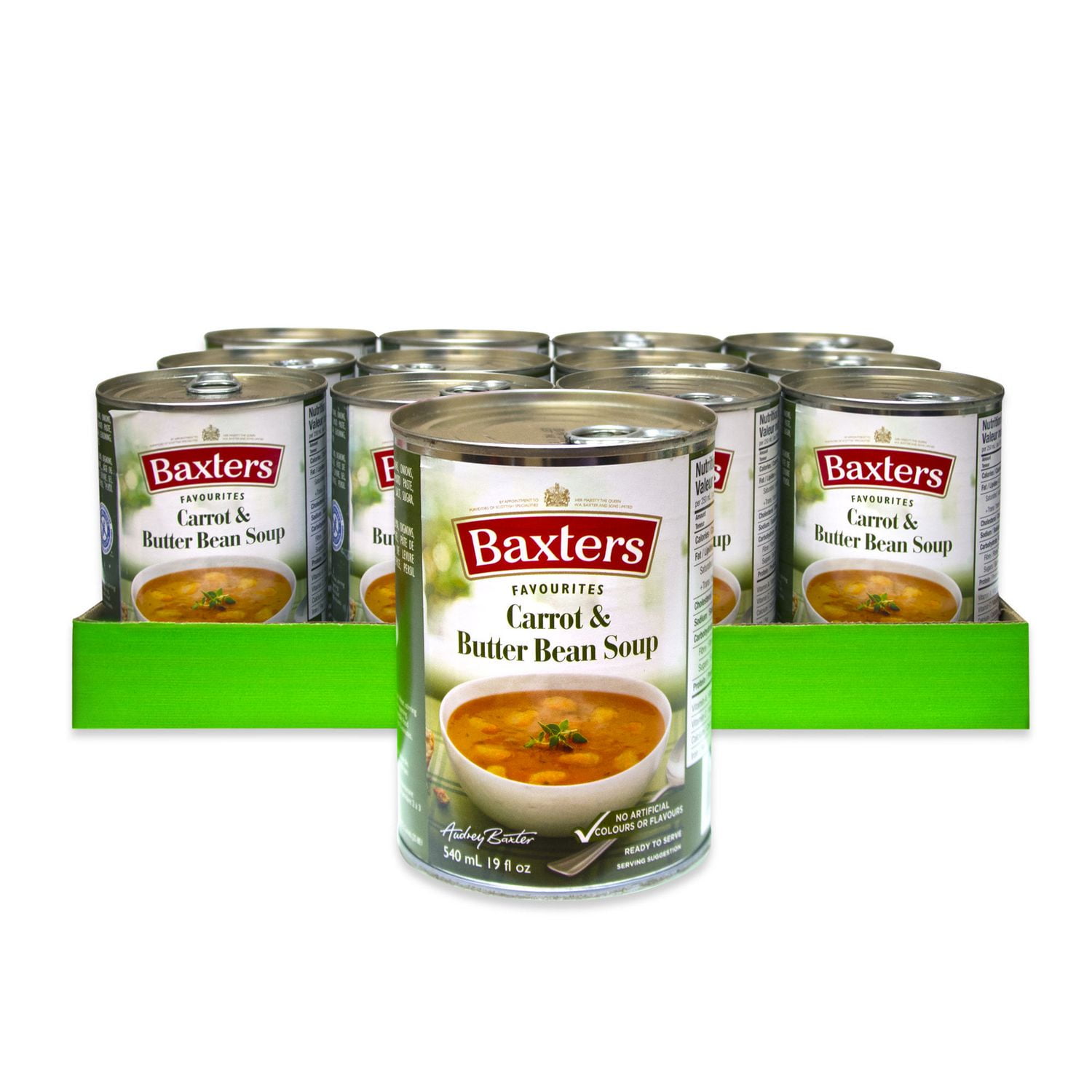 Baxters Favourites Soups Baxters Favourites Carrot & Butter Bean Soup ...