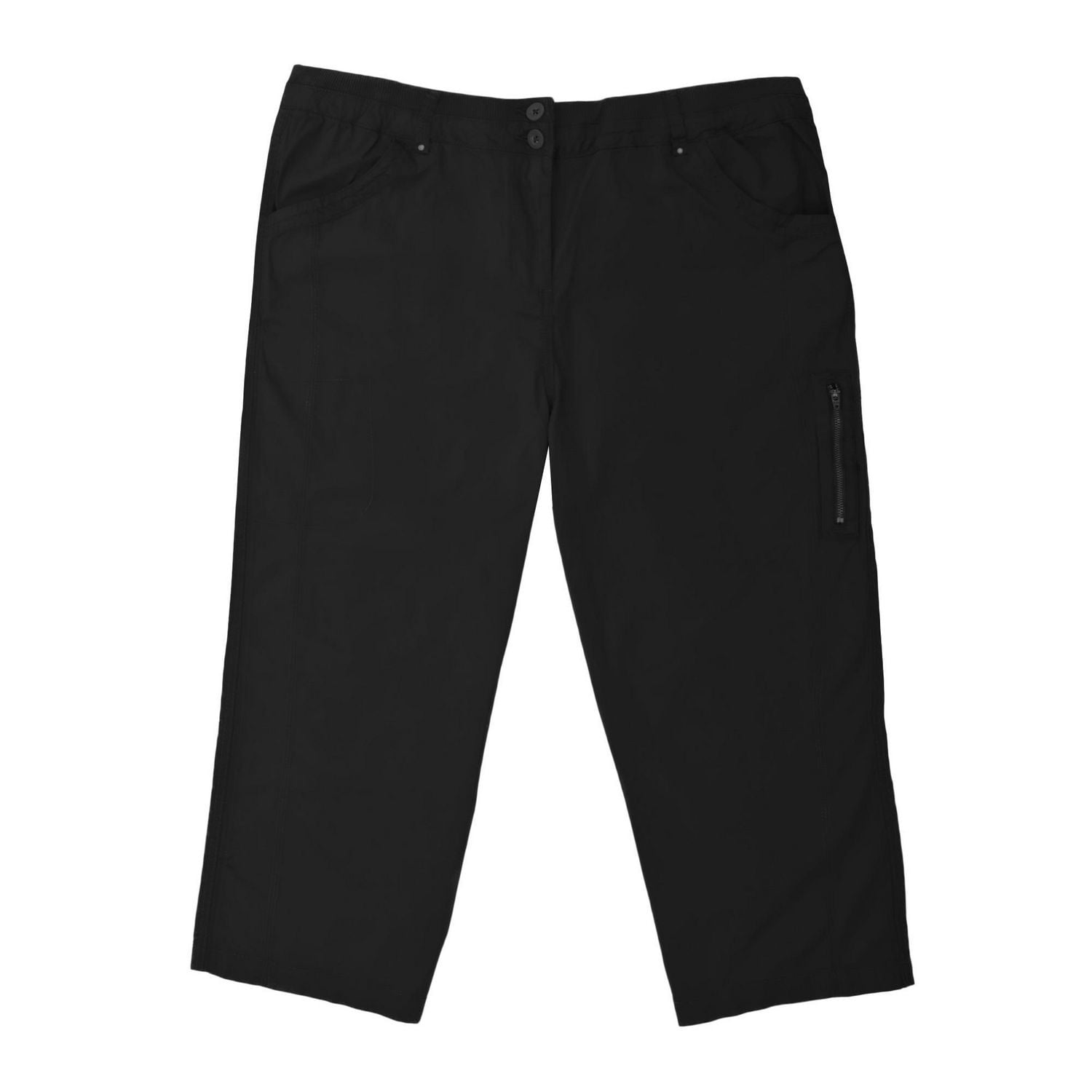 George Casual Ladies plus Size Comfort Capri | Walmart Canada