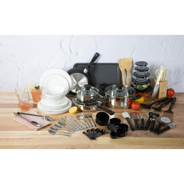 Gibson Culinary Basics 74 Piece Kitchen Combo Set - Walmart.ca