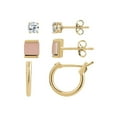Luxury Designs Healing Stone Rose Quartz Earring Trio - Walmart.ca