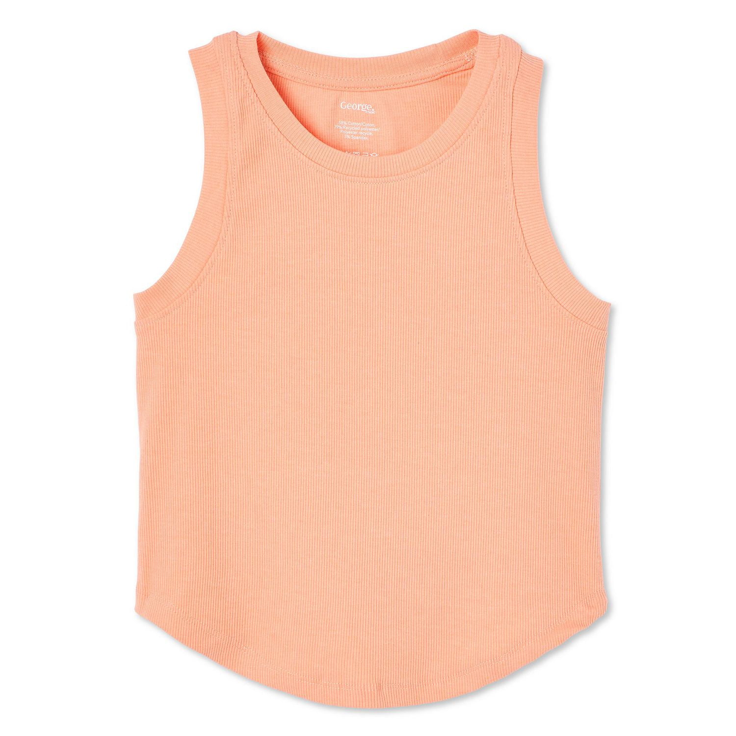 George Girls' Rib Tank - Walmart.ca