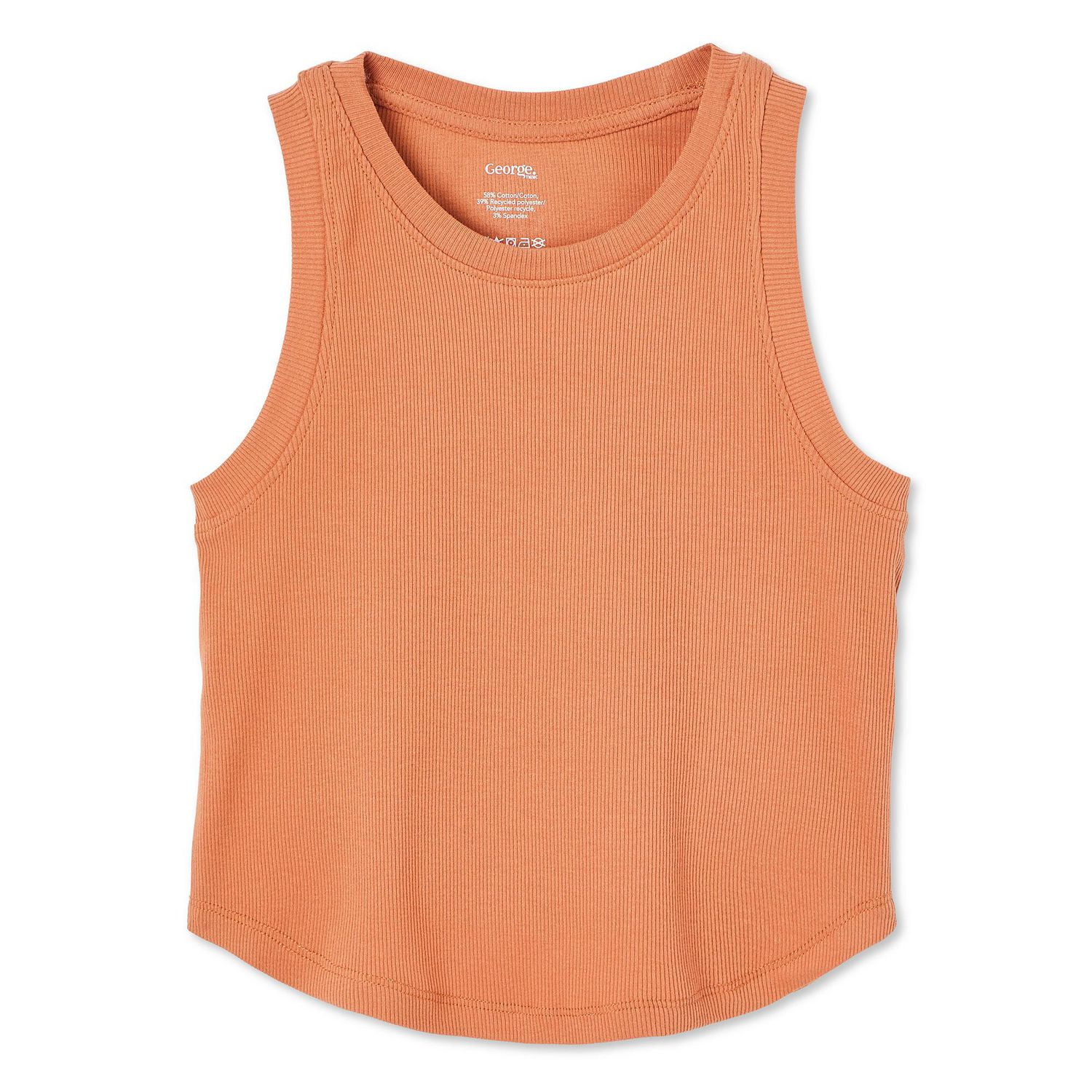 George Girls' Rib Tank - Walmart.ca