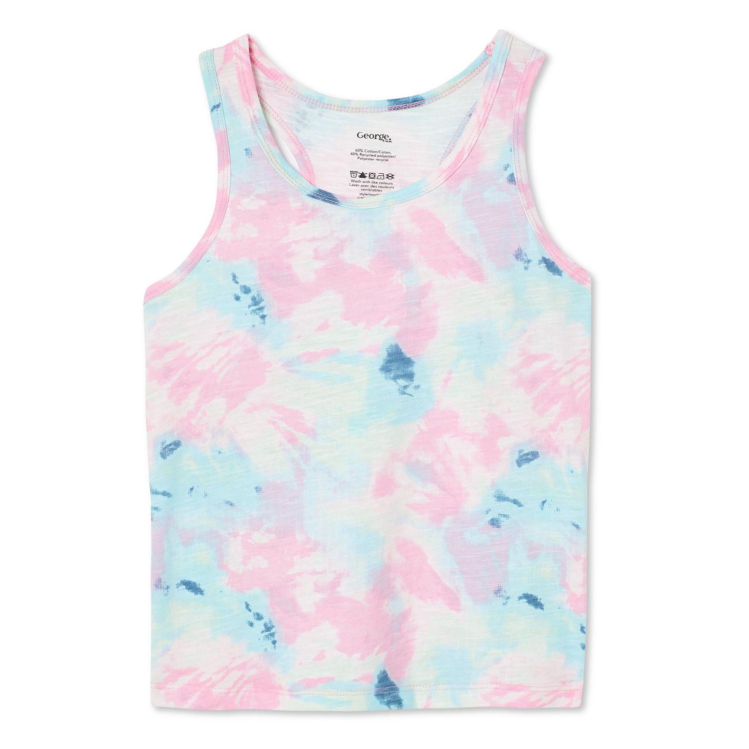 George Girls' Printed Racerback Tank - Walmart.ca